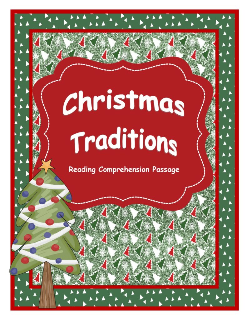 Christmas Traditions Reading Comprehension Passage | Made By Teachers