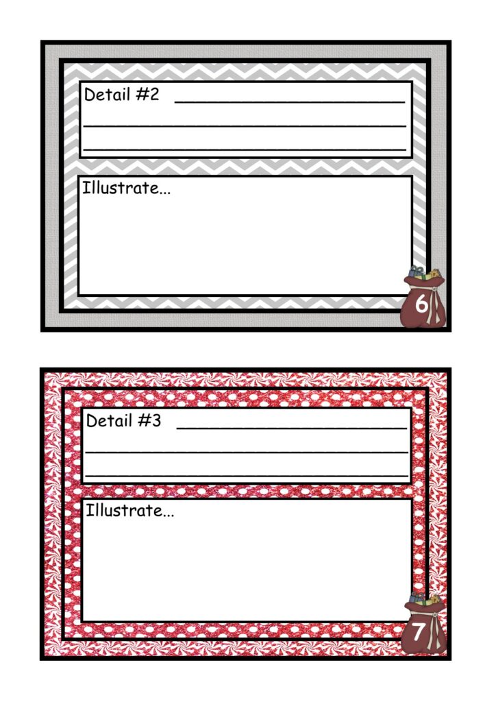 Olive The Other Reindeer Main Idea Retell Story Elements Summarize ...