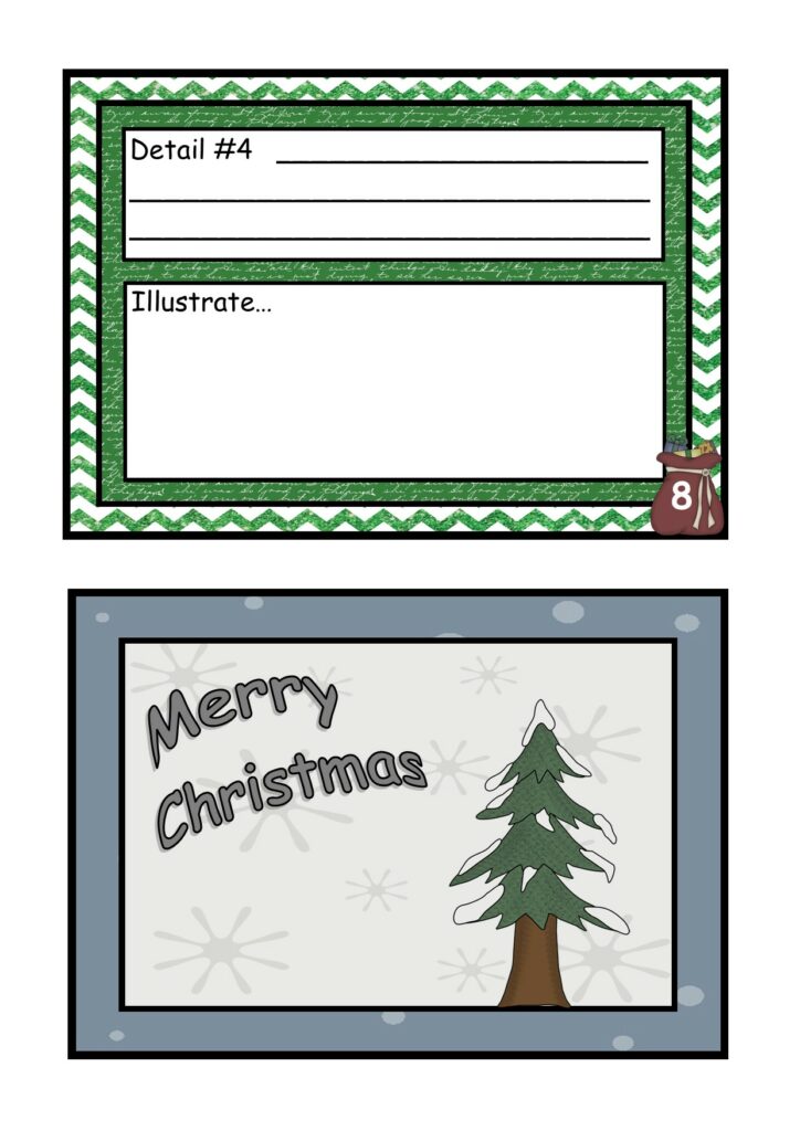 Olive The Other Reindeer Main Idea Retell Story Elements Summarize ...