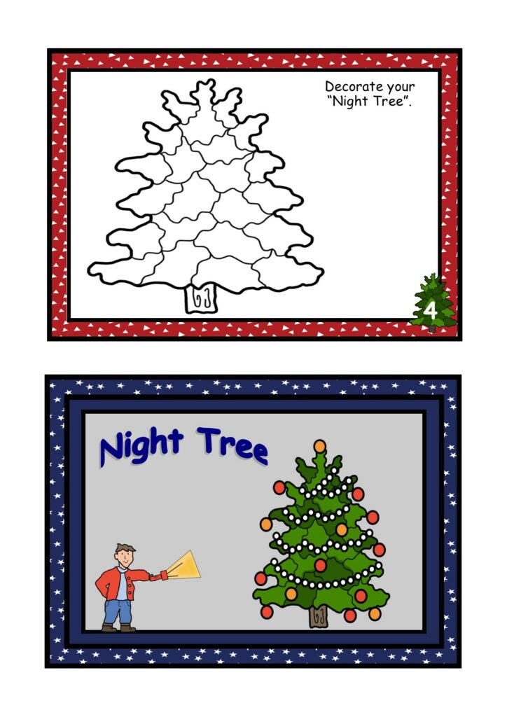 Night Tree Retell Main Idea Vocabulary Summarize Sequence - Made By ...