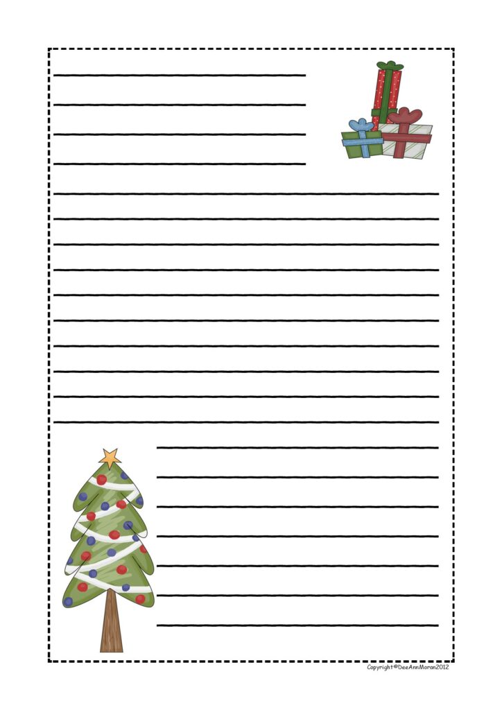 Christmas Tree Descriptive Writing Craftivity | Made By Teachers