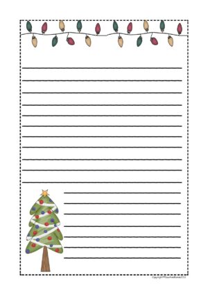 Christmas Tree Descriptive Writing Craftivity | Made By Teachers