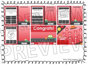 Geometry Review (Semester 2) DIGITAL Game | Made By Teachers