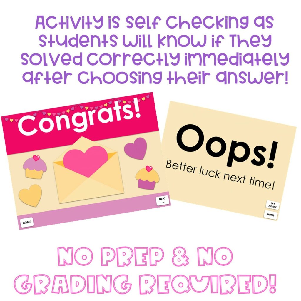 Sequences & Series DIGITAL Valentine's Day Game | Made By Teachers