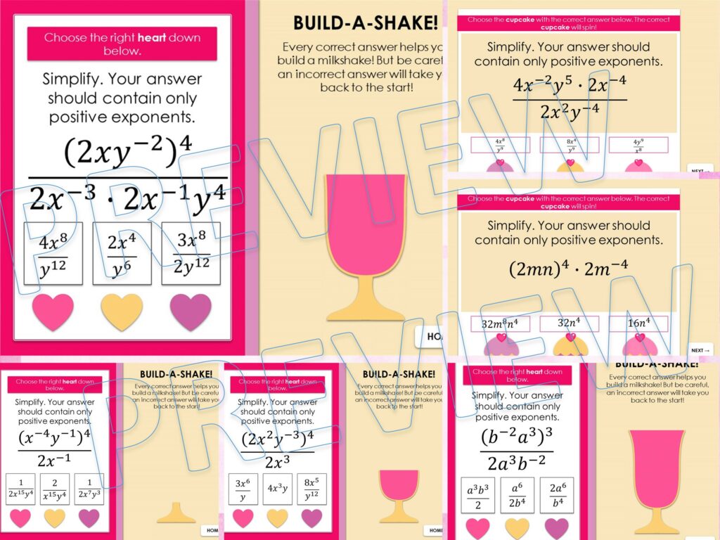 Sequences & Series DIGITAL Valentine's Day Game | Made By Teachers