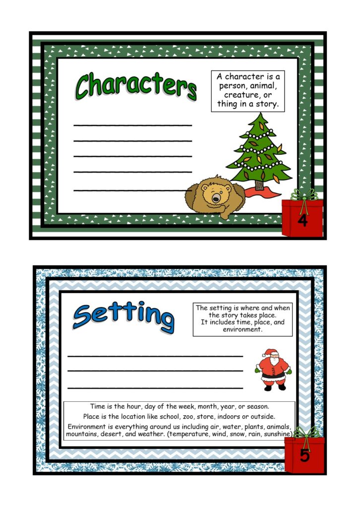 Bear Stays Up For Christmas Main Idea Retell Vocabulary Summarize ...