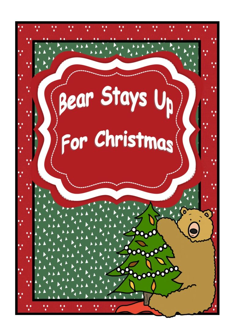 Bear Stays Up For Christmas Main Idea Retell Vocabulary Summarize ...