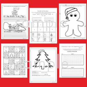 Christmas Handwriting Activities - Decoding -Letter Boxes - OT | Made ...