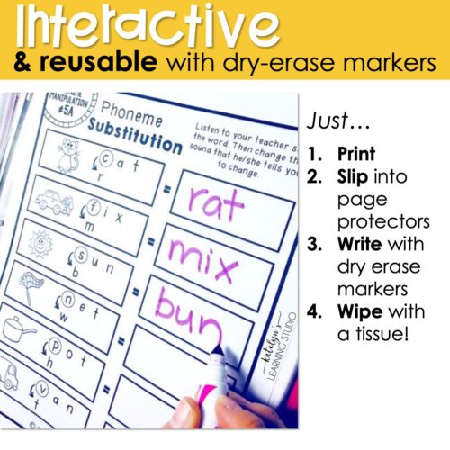 Phonemic Awareness Activities and Intervention for Kindergarten and 1st ...