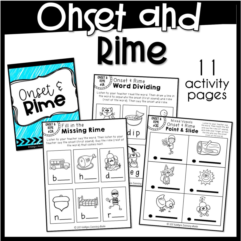 Phonemic Awareness Activities and Intervention for Kindergarten and 1st ...