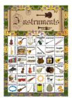 Musical Instruments Bingo 6x6 (5 pages + call sheet) | Made By Teachers