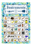 Musical Instruments Bingo 7x7 (5 pages + call sheet) | Made By Teachers