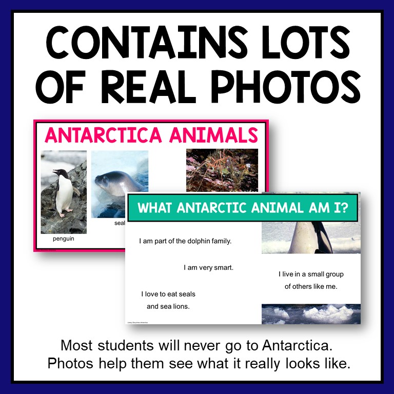 Antarctica Library Lesson - Storytime Activities - Winter and Cold ...