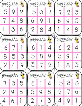 Math Operations Puzzler (Order of Operations) (Fact Fluency) | Made By ...