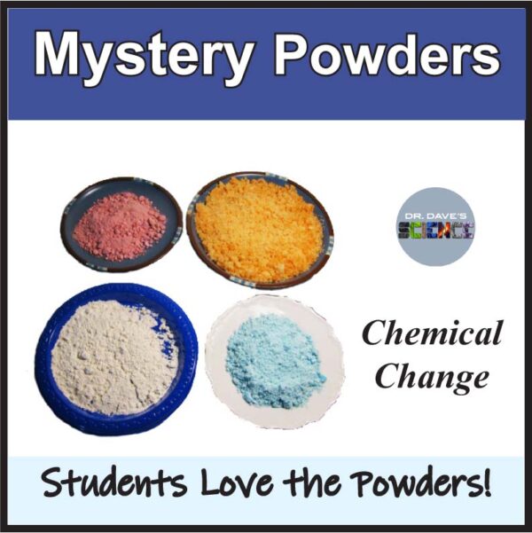 Mystery Powder Chemical Changes of Matter Chemistry Lab - Made By Teachers