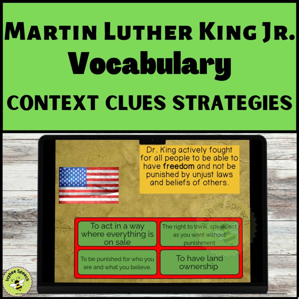 Martin Luther King Jr Vocabulary In Context Made By Teachers martin-luther-king-jr-vocabulary-in-context-made-by-teachers
