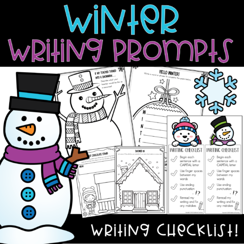 Winter Writing Prompts Winter Creative Writing Narrative Opinion Poetry ...