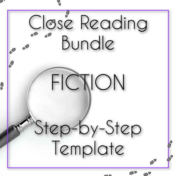 Fiction Close Reading Template & Teaching Tools | Made By Teachers