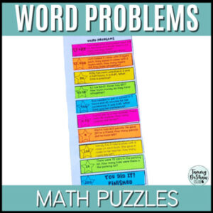 Word Problems Math Puzzles Solving Word Problems | Made By Teachers
