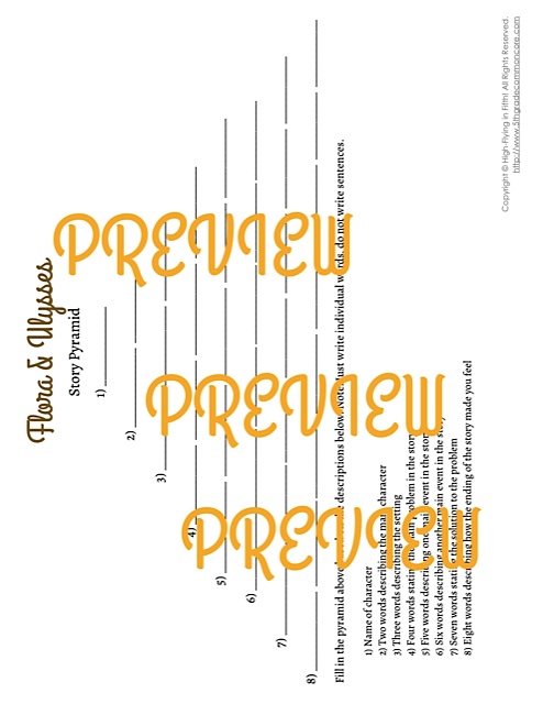 Flora & Ulysses Novel Study | Made By Teachers