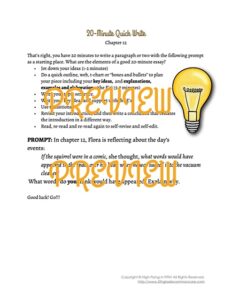 Flora & Ulysses Novel Study - Made By Teachers