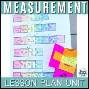 Metric & Customary Measurements, Area & Perimeter Math Workshop Unit ...
