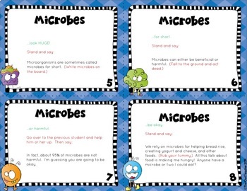 Micro-organisms Oral Reading Fluency Cards Viruses, Fungi, Protists ...