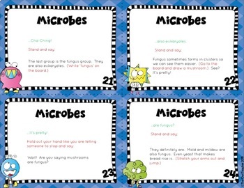 Micro-organisms Oral Reading Fluency Cards Viruses, Fungi, Protists ...