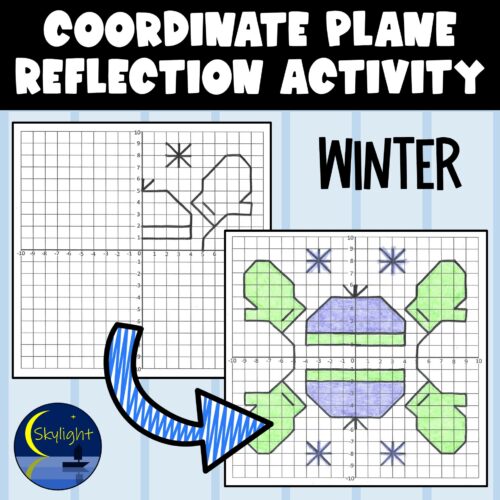 Seasons Bundle Symmetry and Reflection Math Coordinate Plane Graphing ...