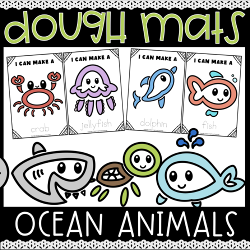 Play Dough Mats Fine Motor Skills Play Doh Centers THEMED BUNDLE | Made ...