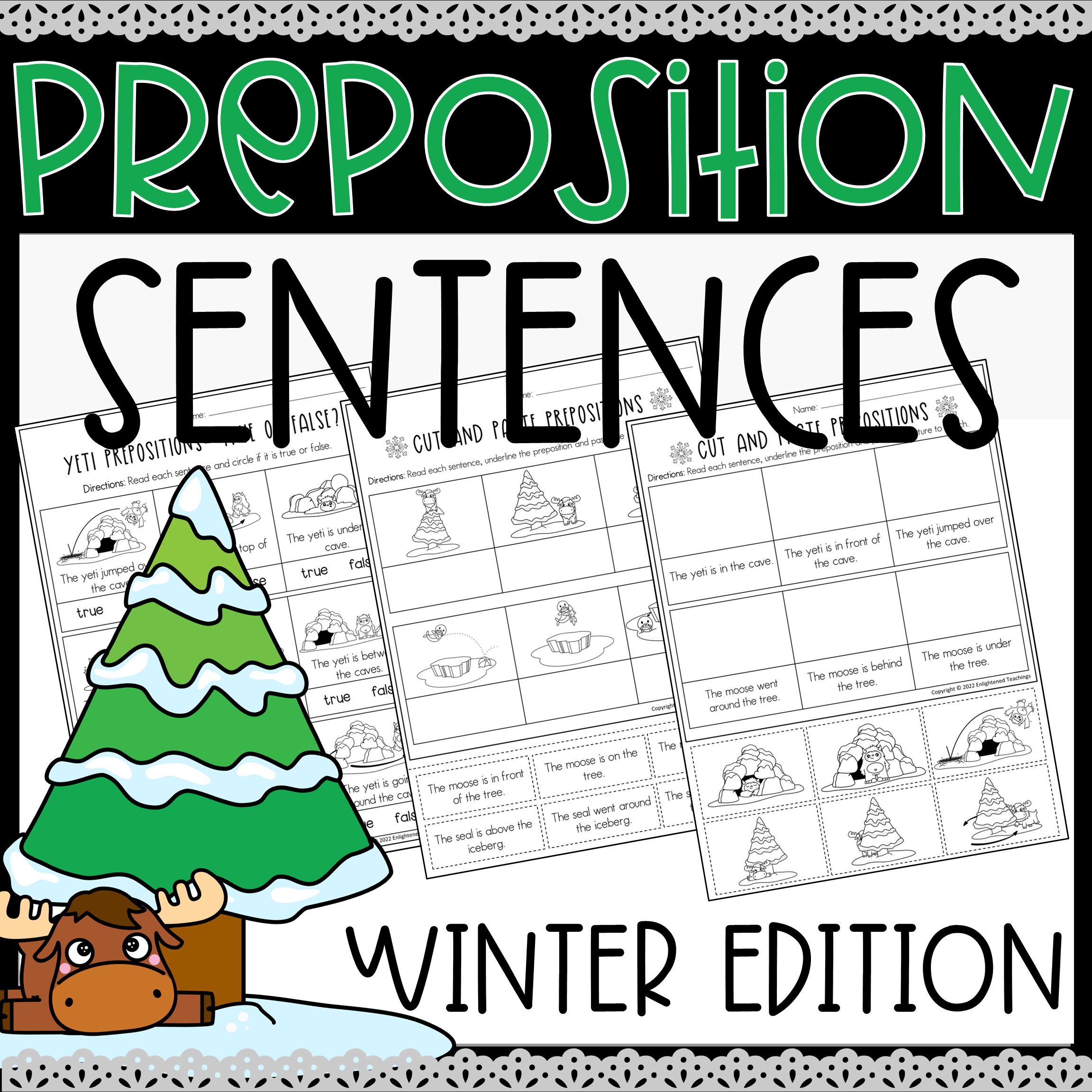 Preposition Examples