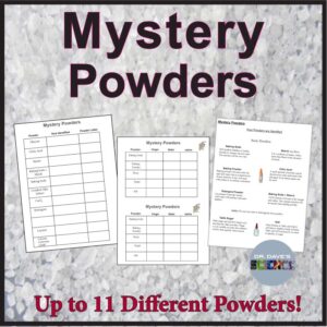 Mystery Powders Lab Chemical Reactions Activity, Chemistry | Made By ...