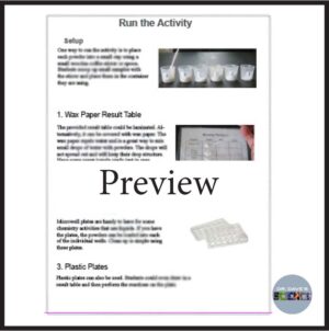 Mystery Powders Lab Chemical Reactions Activity, Chemistry | Made By ...