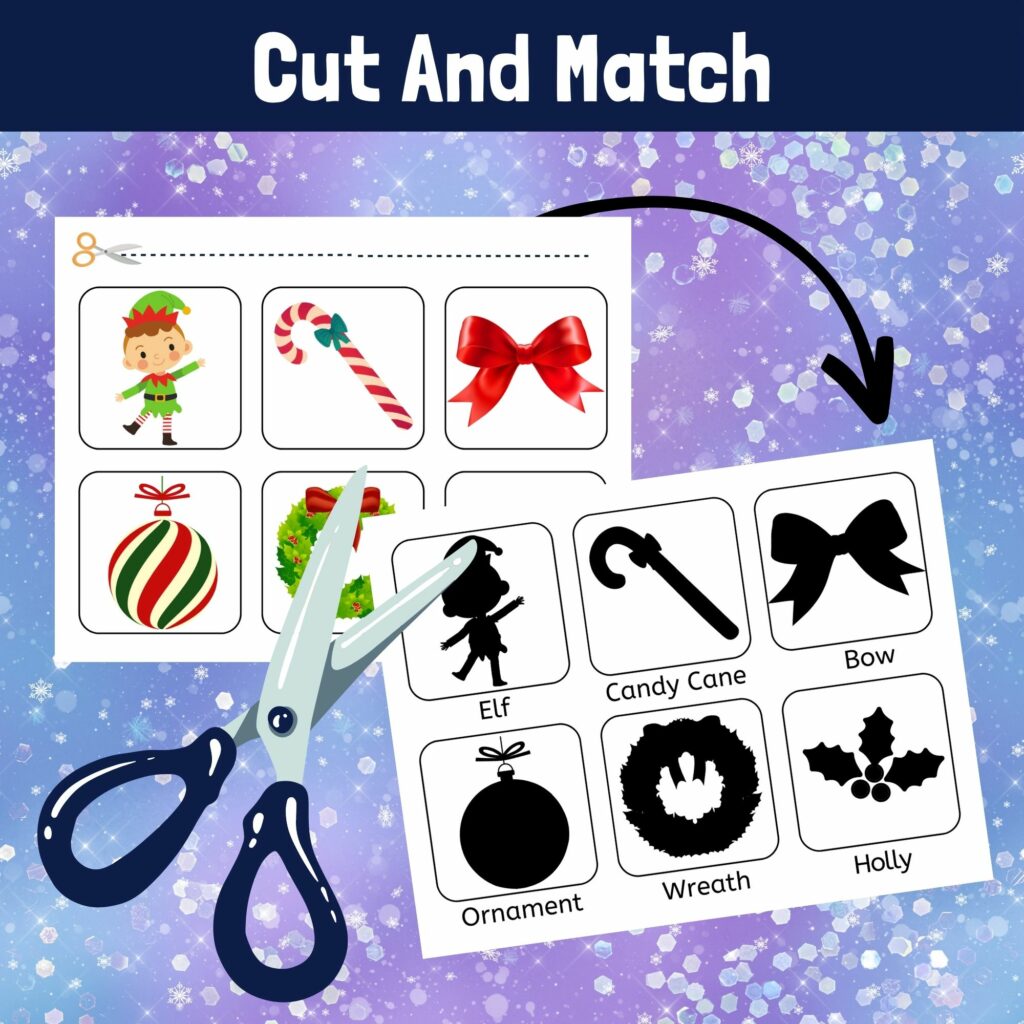 Christmas Winter Shadow Matching Cards | Christmas Activities ...