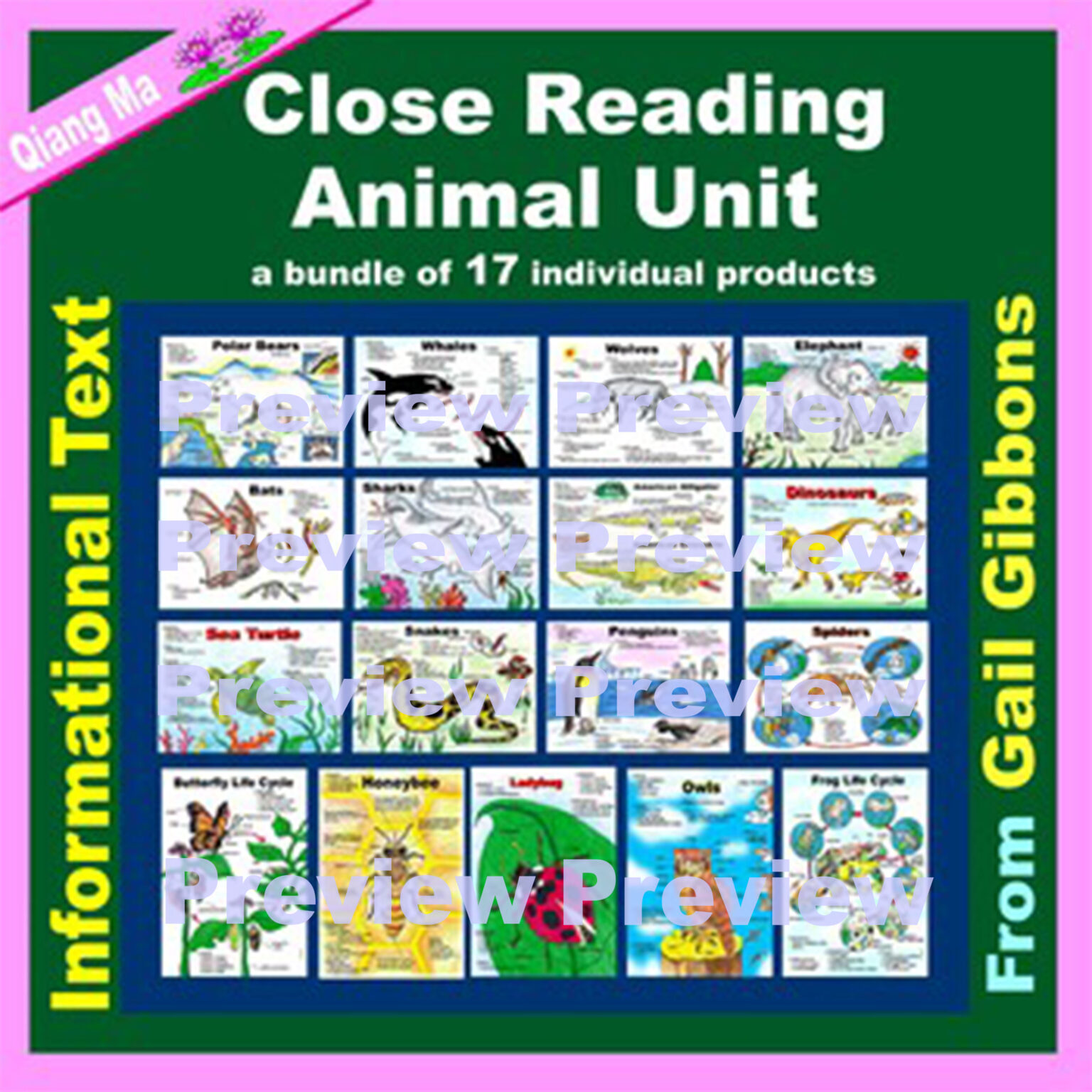 Close Reading: Animal Unit | Made By Teachers