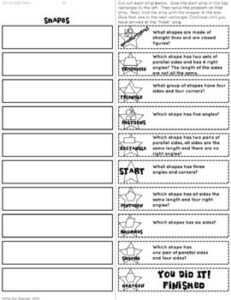 Polygon Math Puzzles Attributes of Polygons Math Puzzles | Made By Teachers