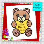 Bear Hug Craft | Valentine's | Mother's Day | Teacher Appreciation ...