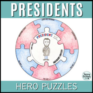 President's Day Activities or Presidents Biography Puzzles | Made By ...