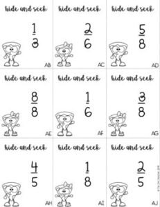 Identifying Fractions Math Game for Whole Group - Made By Teachers