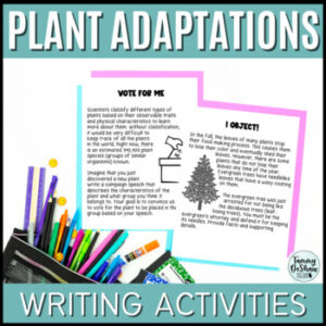 Plant Adaptations Creative Writing Activity or Project | Made By Teachers