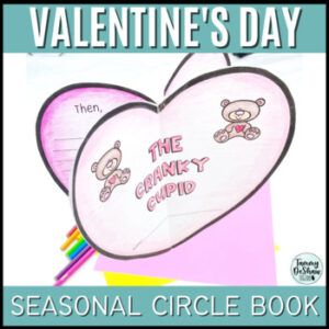 Valentine's Day Narrative Writing, Sequence Writing, Transitions in ...