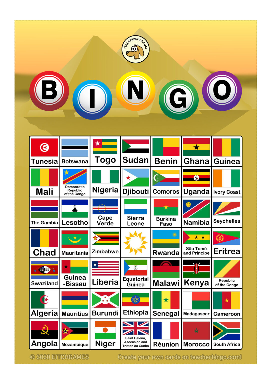 Birthday Party Bingo 3x3 (5 pages + call sheet) | Made By Teachers