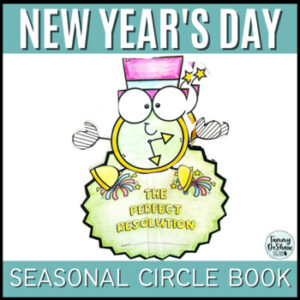 New Year's Day Narrative Writing, Sequence Writing, Transitions in ...