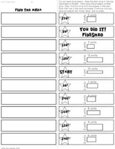 Area Using a Formula Math Puzzles Area Math Puzzles - Made By Teachers