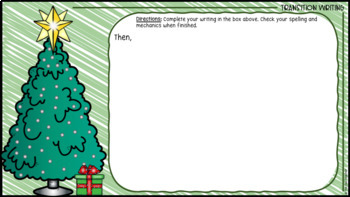 Christmas Narrative Writing, Sequence Writing, Transitions in Writing ...