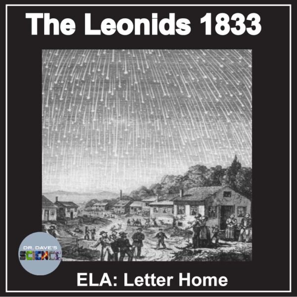 Leonid 1833 Meteor Storm ELA Activity | Made By Teachers