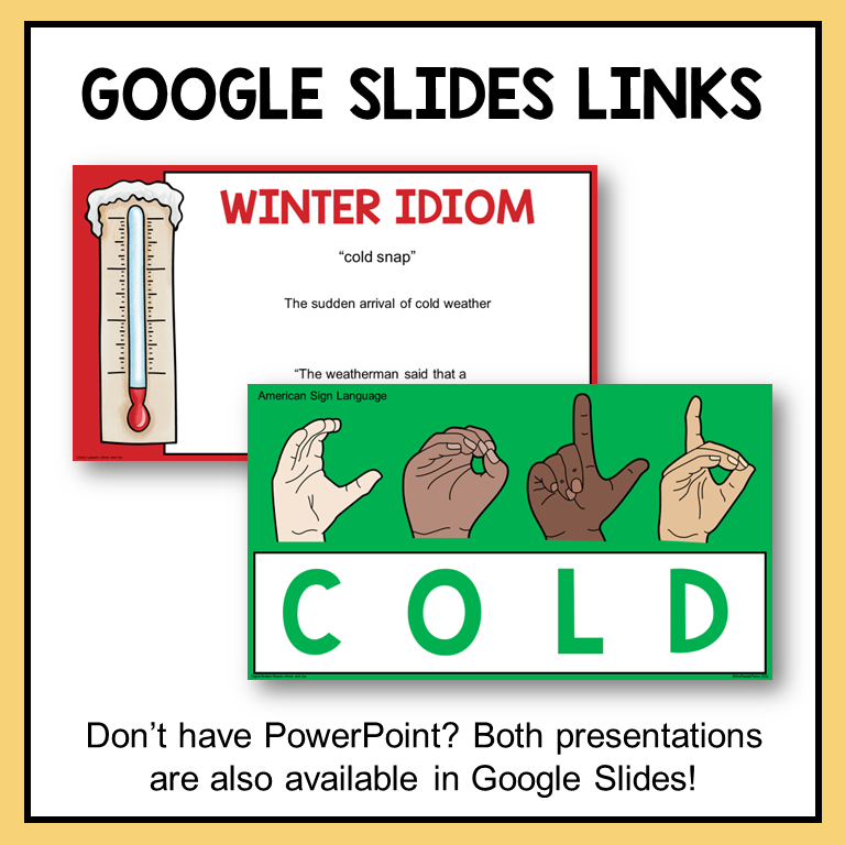 Winter Library Lesson - Winter Digital Bulletin Board BUNDLE - Snow and ...