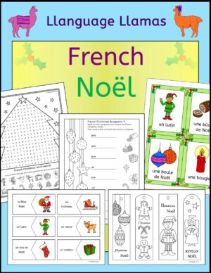 French Christmas - Noel - fun activities, worksheets, word wall, bingo ...