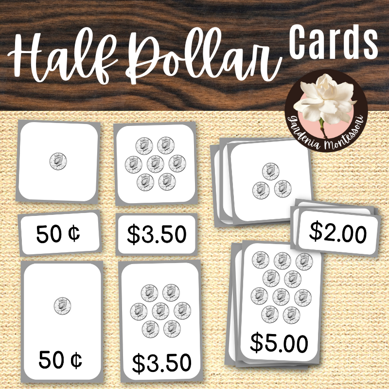 Skip Counting Coins Cards BUNDLE - Montessori Money Counting Like Coins ...