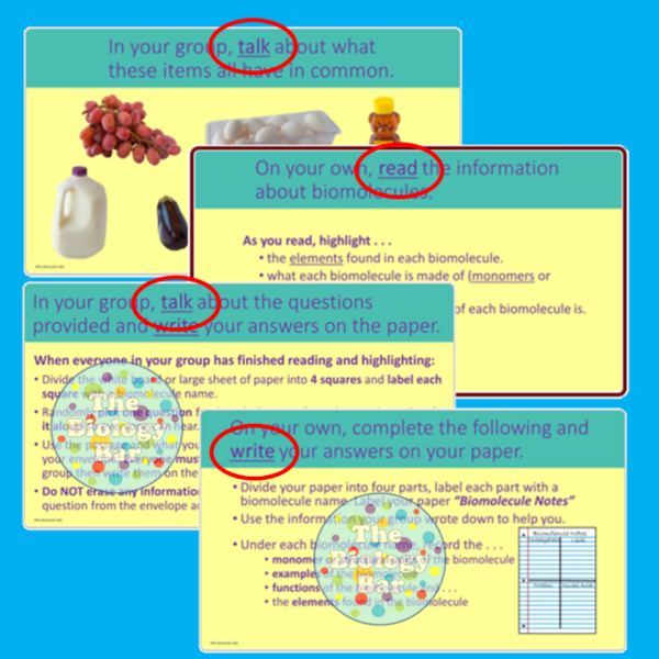 Talk Read Talk Write Biomolecules Student Made Notes | Made By Teachers